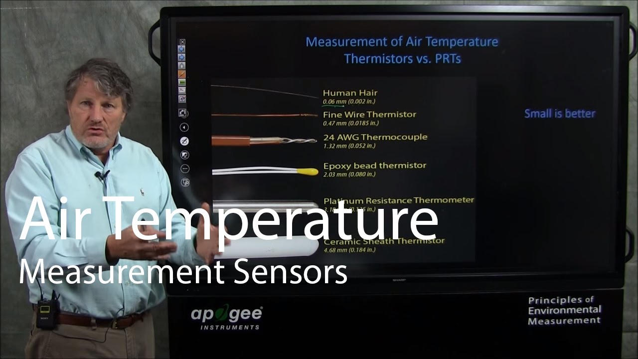 Air Temperature Measurement Sensors - YouTube
