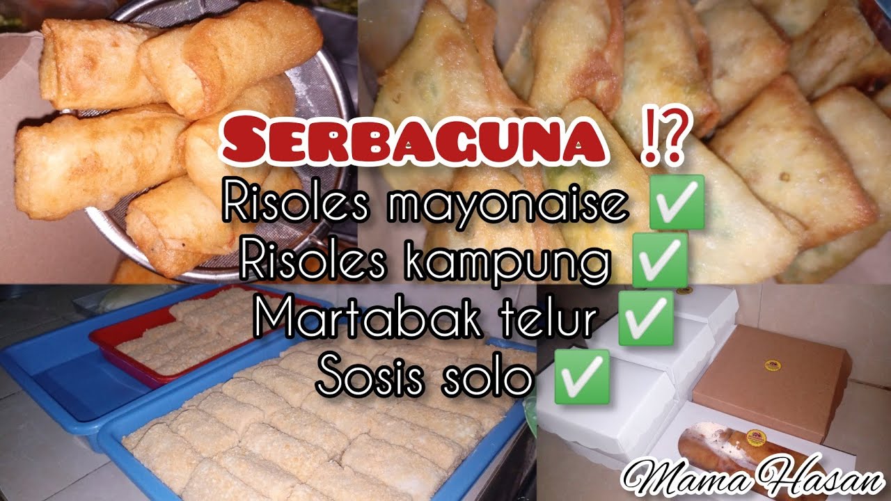 SATU ADONAN BISA UNTUK 4 MACAM GORENGAN IDE JUALAN TAKJIL & SNACK BOX ...