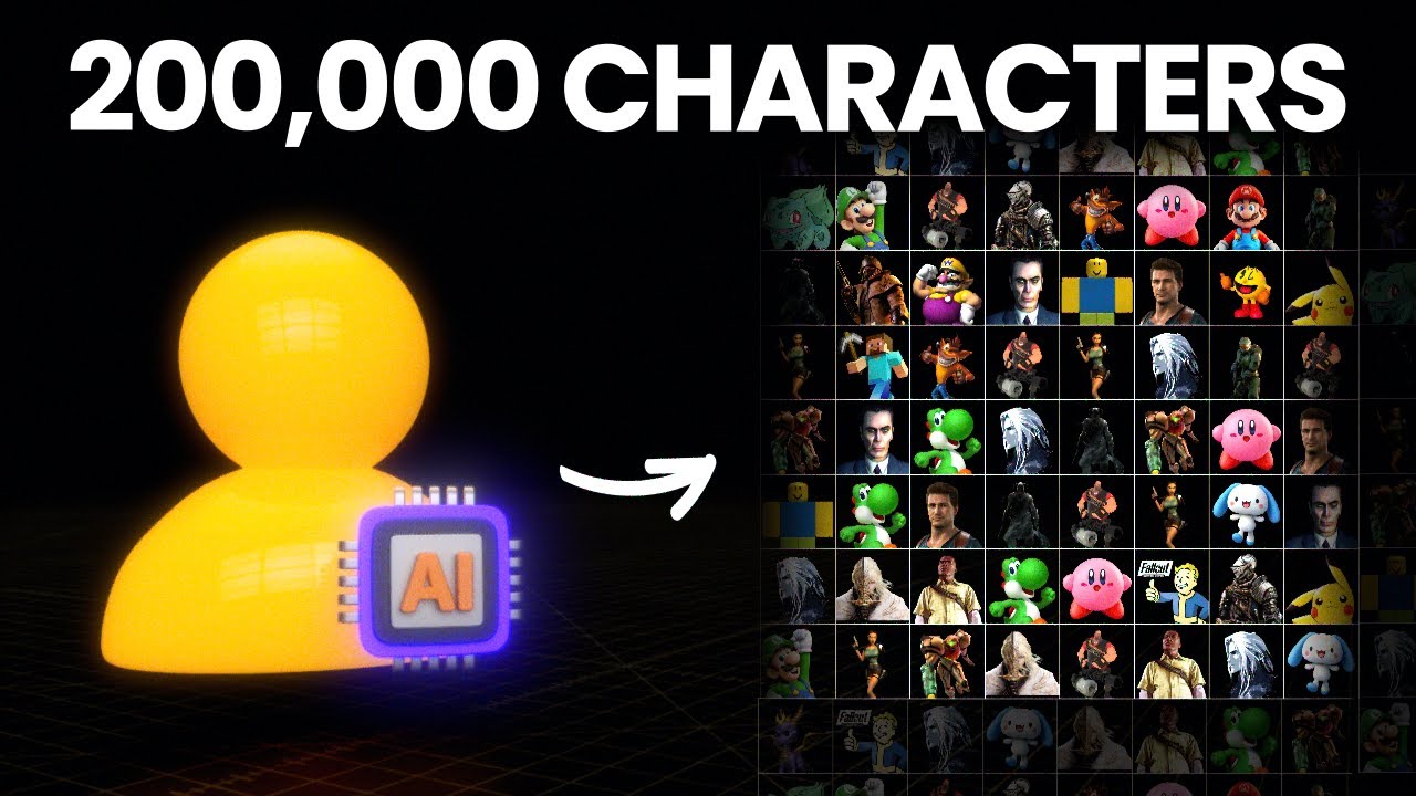 I Built an AI That Knows 200,000 Game Characters - YouTube