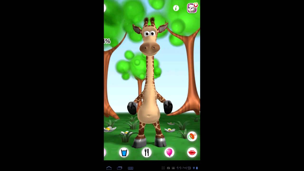 Talking Gina the Giraffe - YouTube