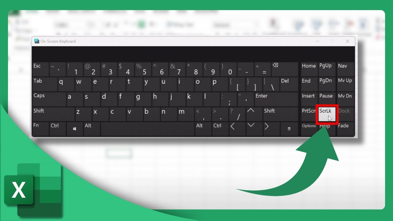 How To Fix Arrow Keys Not Working In Excel Tutorial YouTube How To Fix Arrow Keys Not Working In Excel Tutorial YouTube