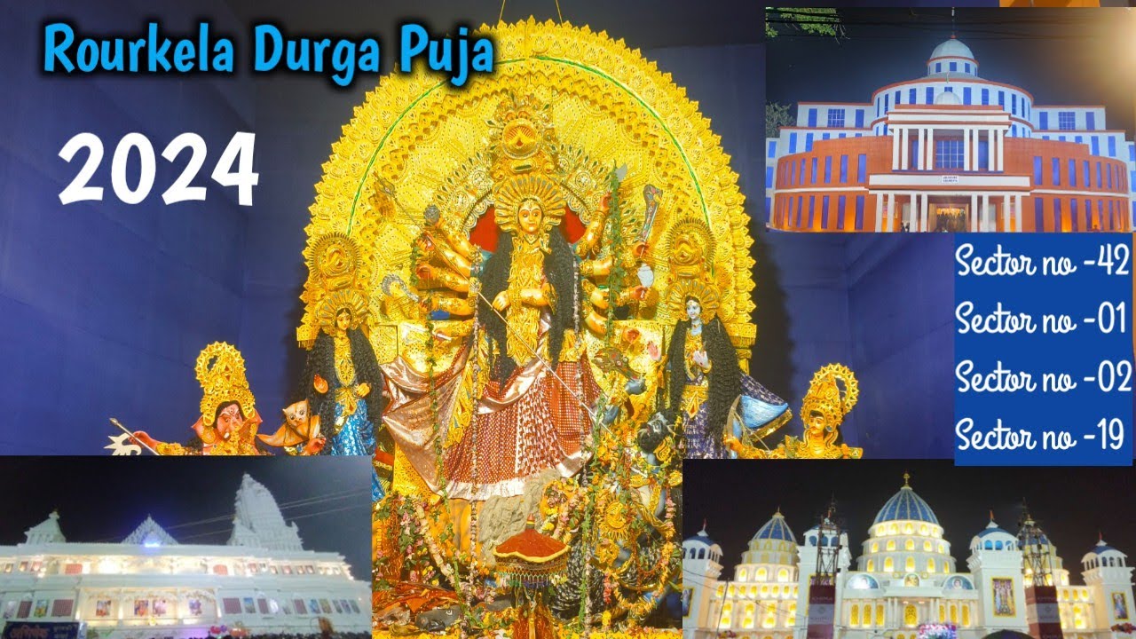 Rourkela Durga Puja in 2024 Odisha - YouTube