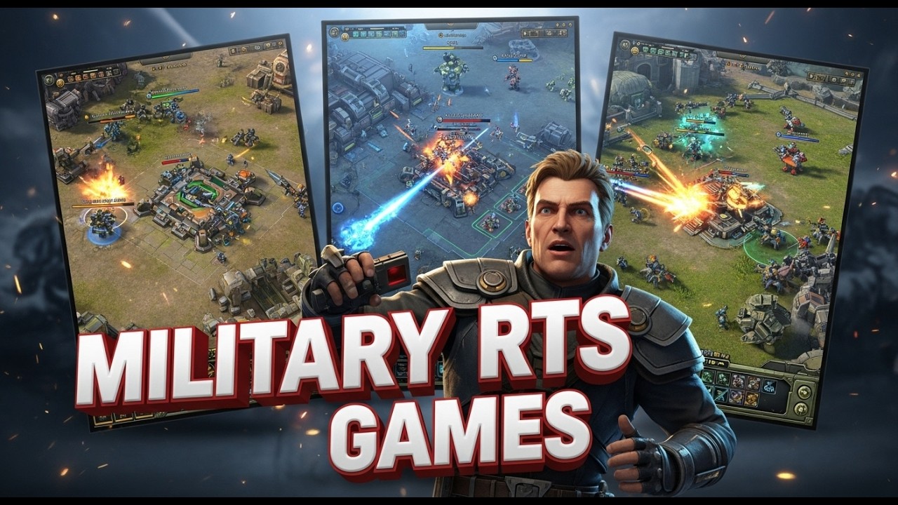 10 Best Military RTS Games For PC - YouTube
