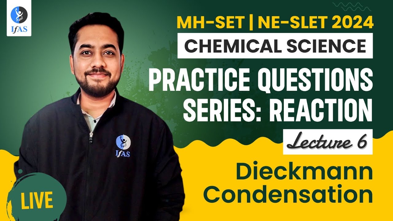Dieckmann Condensation Reaction | Reaction Practice Questions MH-SET NE ...