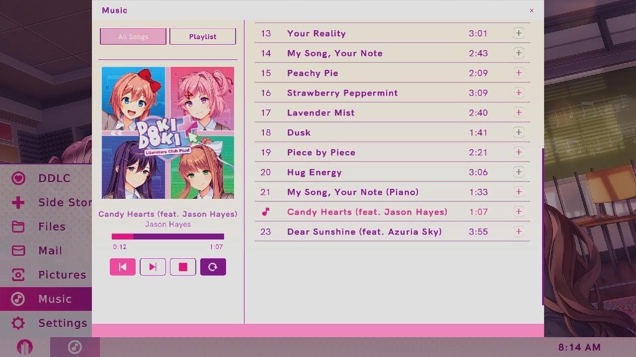 I got the secret DDLC PLUS track - YouTube