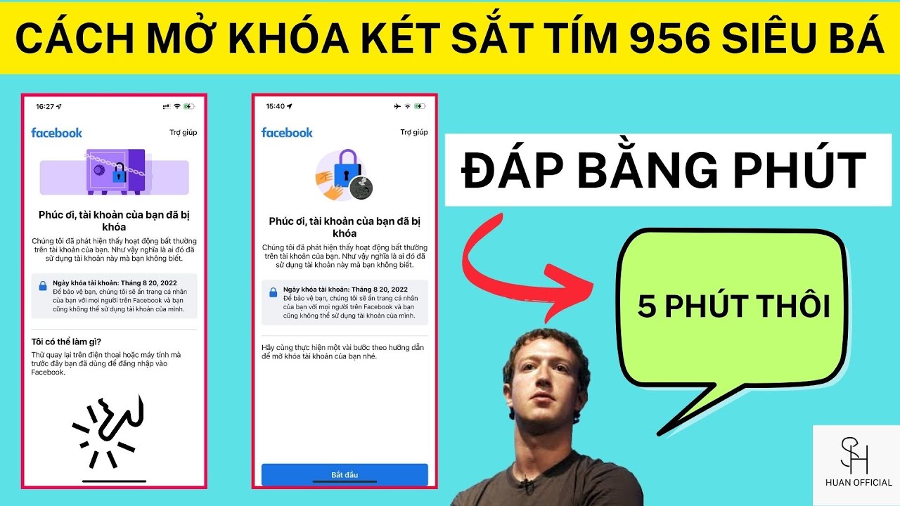 Cách Mở Khóa Facebook 956 Két Sắt Cam Kết Về Bằng Phút | Mở Facebook Bị ...
