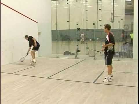 Squash Serve Returns: Down Wall Forehand - YouTube