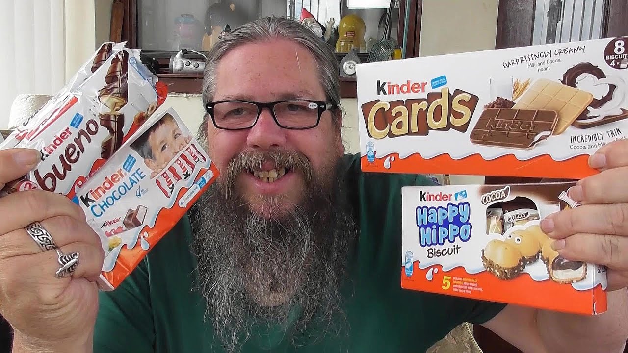 Kinder treats but not eggs - YouTube