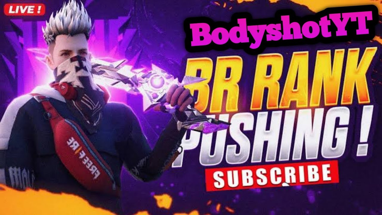 ff rank push gameplay, ff rank push trick, solo vs squad br rank ...