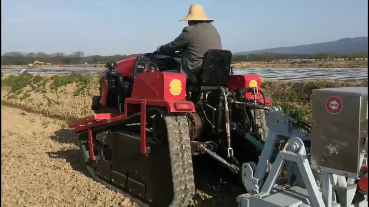 crawler tractor using - YouTube