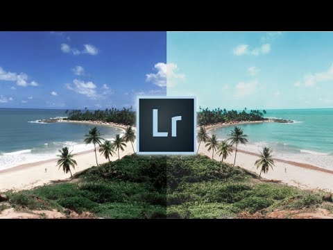How to Edit TROPICAL Beach Photos Lightroom Editing Tutorial For ...