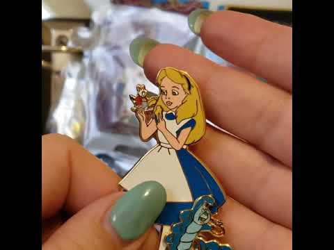 Disney Alice in Wonderland pin collection 2020 - YouTube