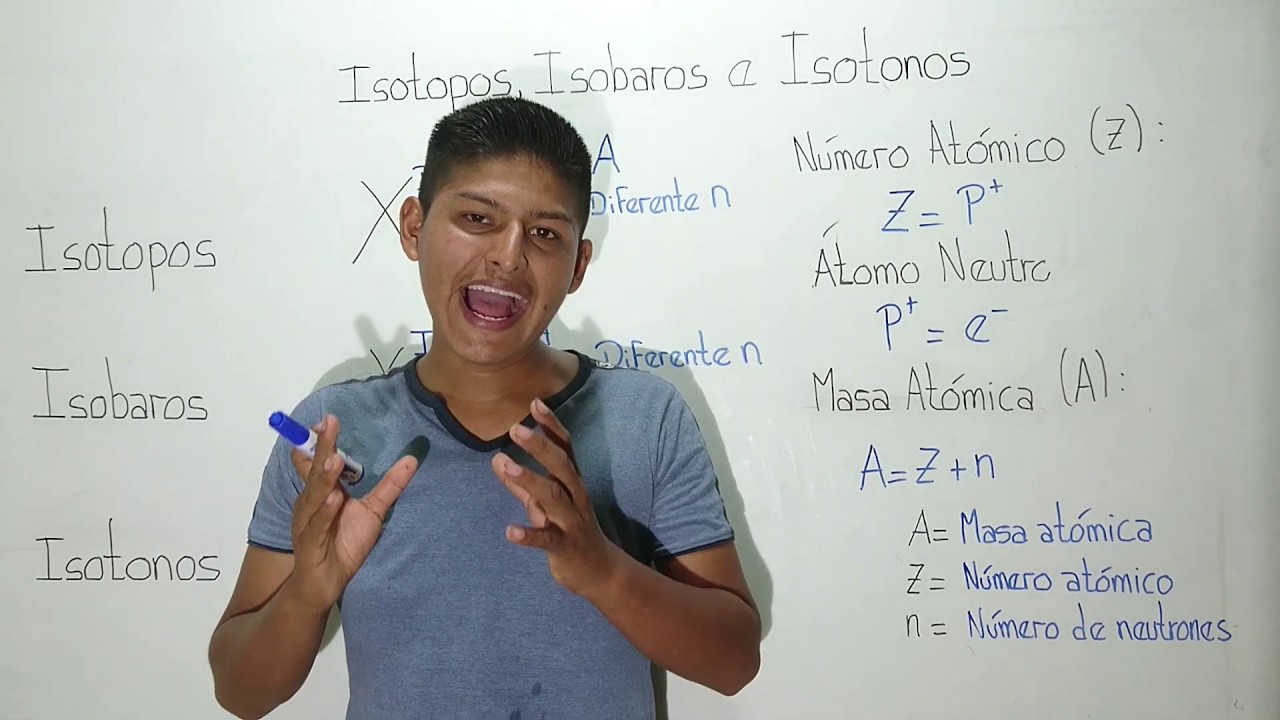 Isotopos, Isobaros e Isotonos - YouTube