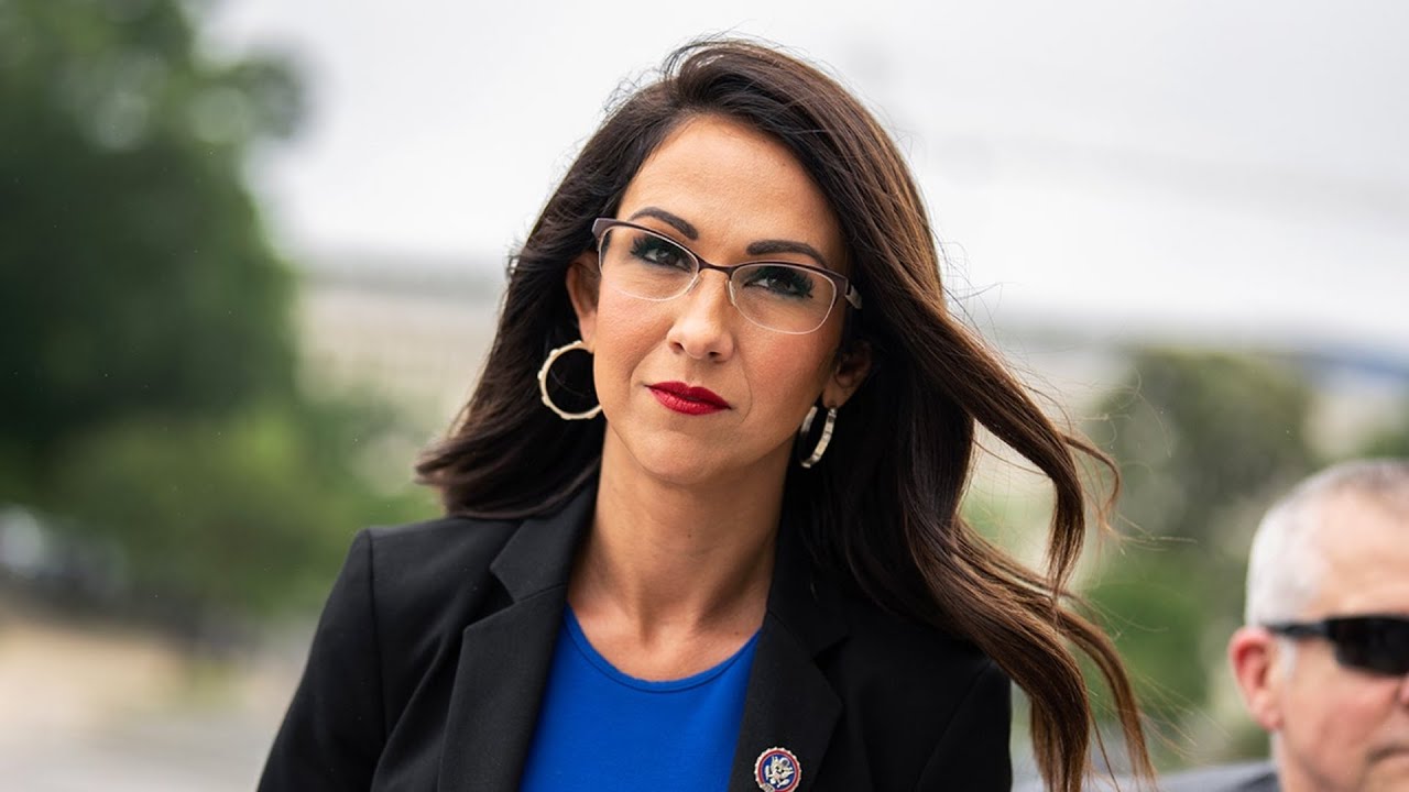 Lauren Boebert's Legs Steal The Show In Colorful Mini Dress - YouTube