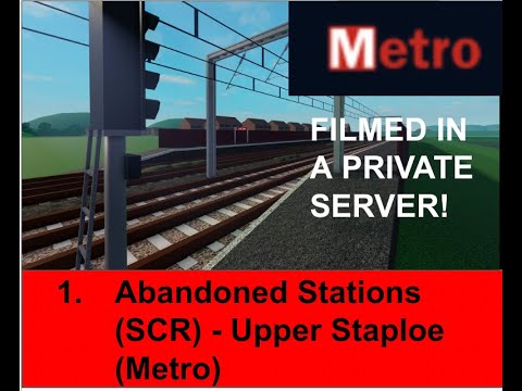 Abandoned Stations (SCR) 1. Upper Staploe (Metro) - YouTube