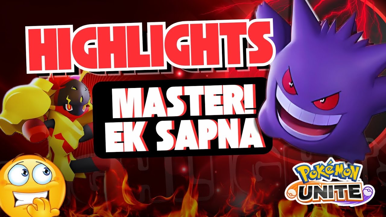 Master ek Sapna | Pokemon unite highlights | Respawn Gamerz - YouTube