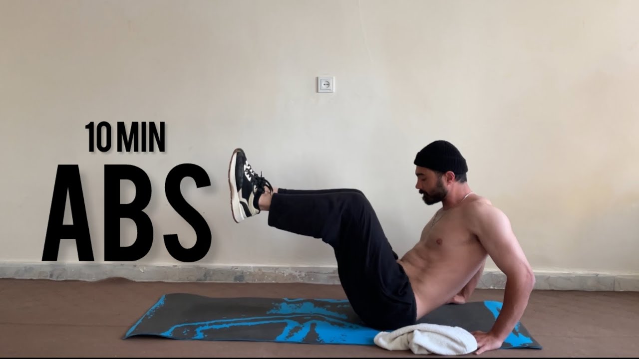 10 MINUTE AB WORKOUT AT HOME ( No Equipment ) - YouTube