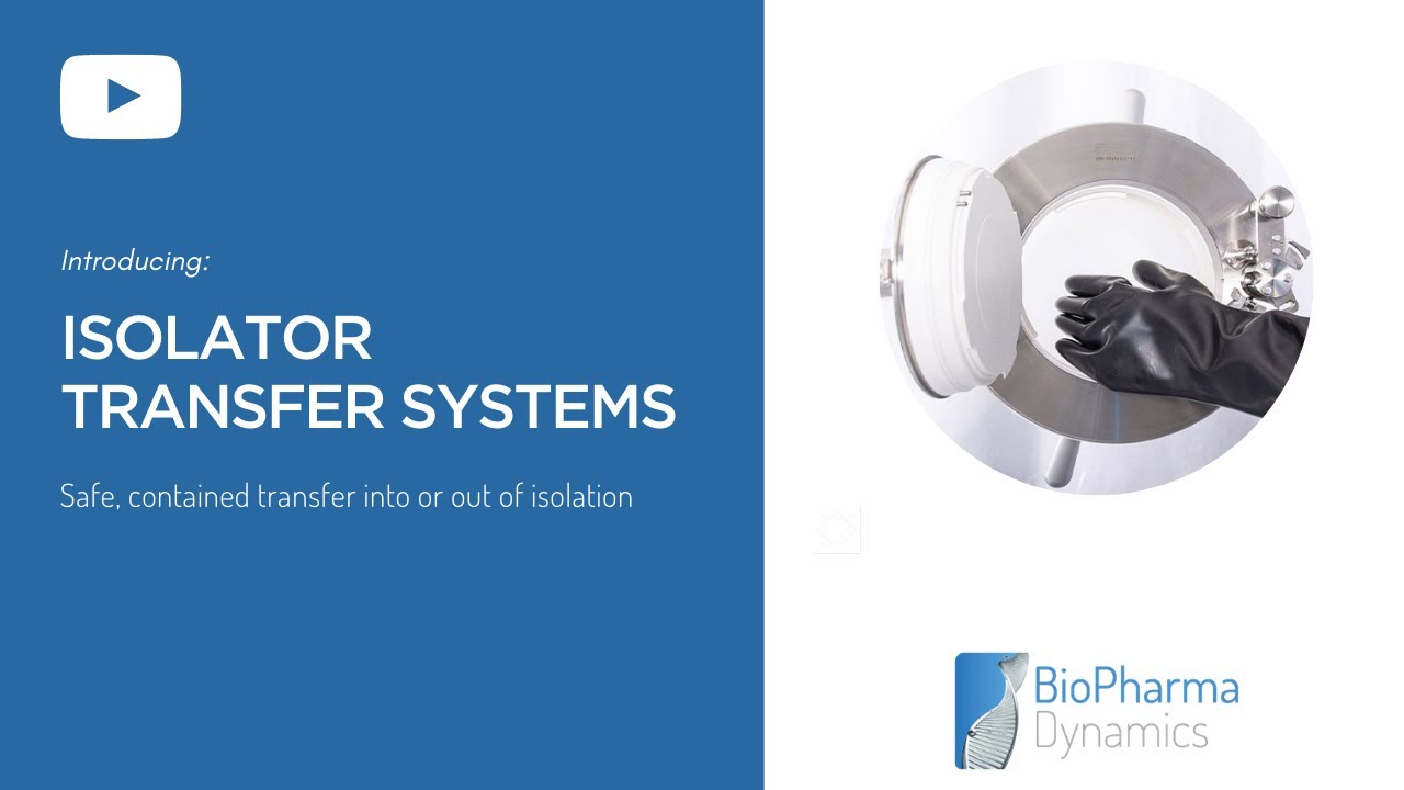 Isolator Transfer System Assembly | For Life Sciences and Pharma - YouTube