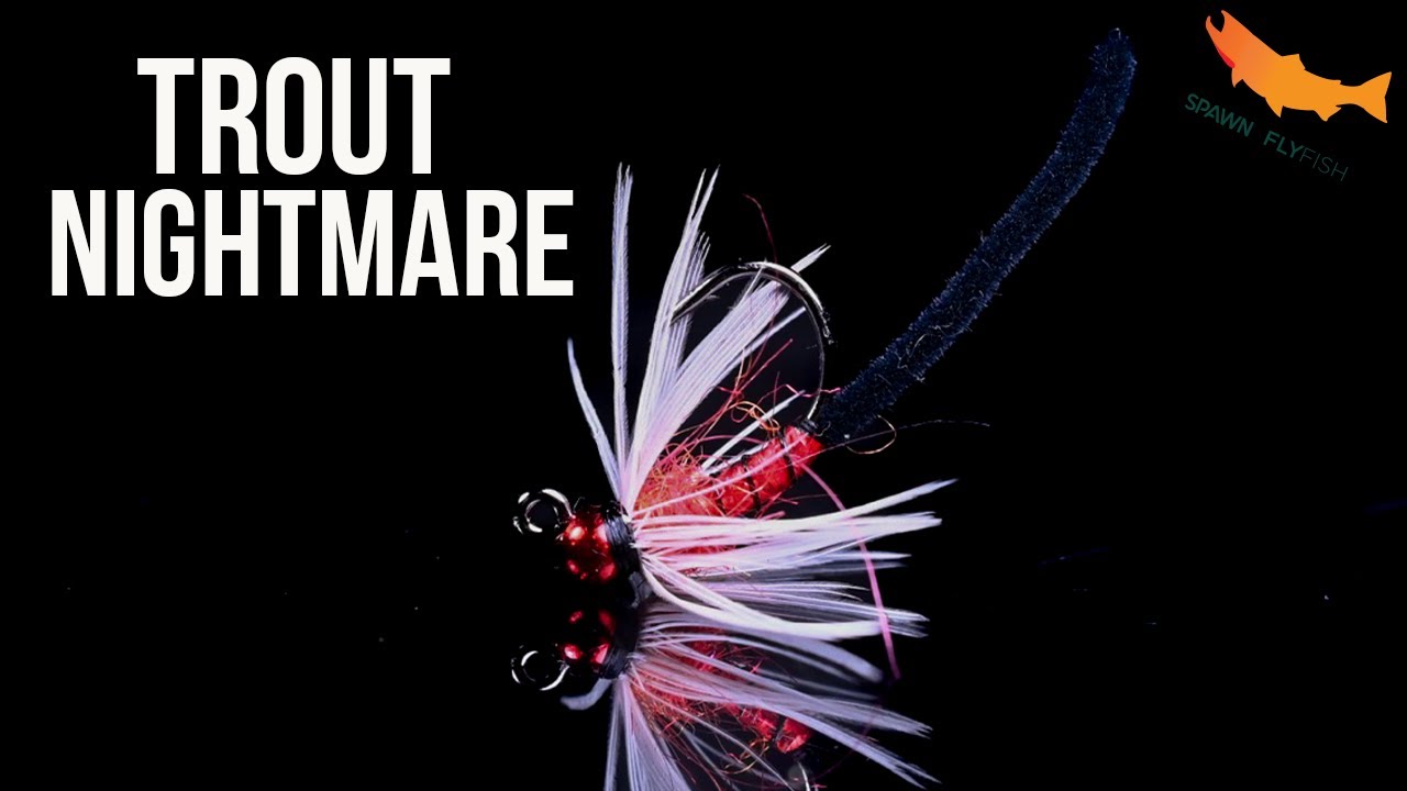 Nightmare Jig for Trout- Fly Tying Tutorial - YouTube