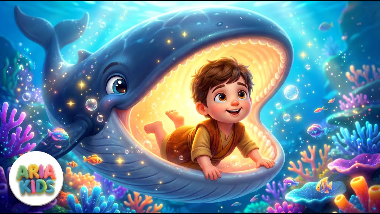 Jonah in the Deep Blue Sea (Jonah and the Whale Song) | Bible Songs for ...