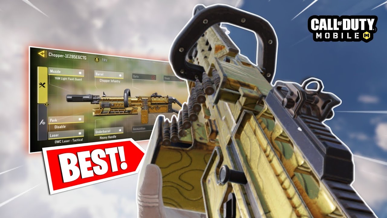 Destroy your enemies with the BEST CHOPPER GUNSMITH in CODM - YouTube