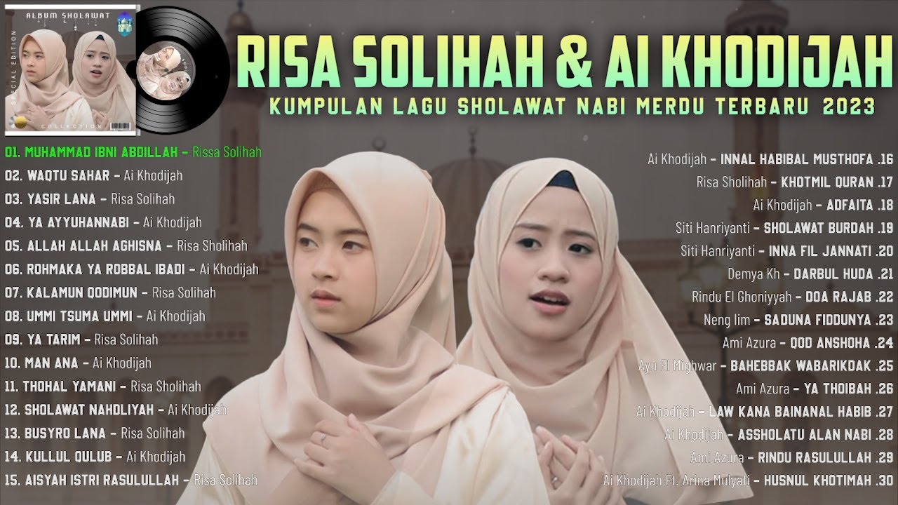 Sholawat Risa Solihah & Ai Khodijah Full Allbum Terbaru 2023 ...