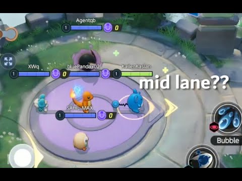 Trying Azumarill for the first time | POKEMON UNITE LEGACY TRAINER ...