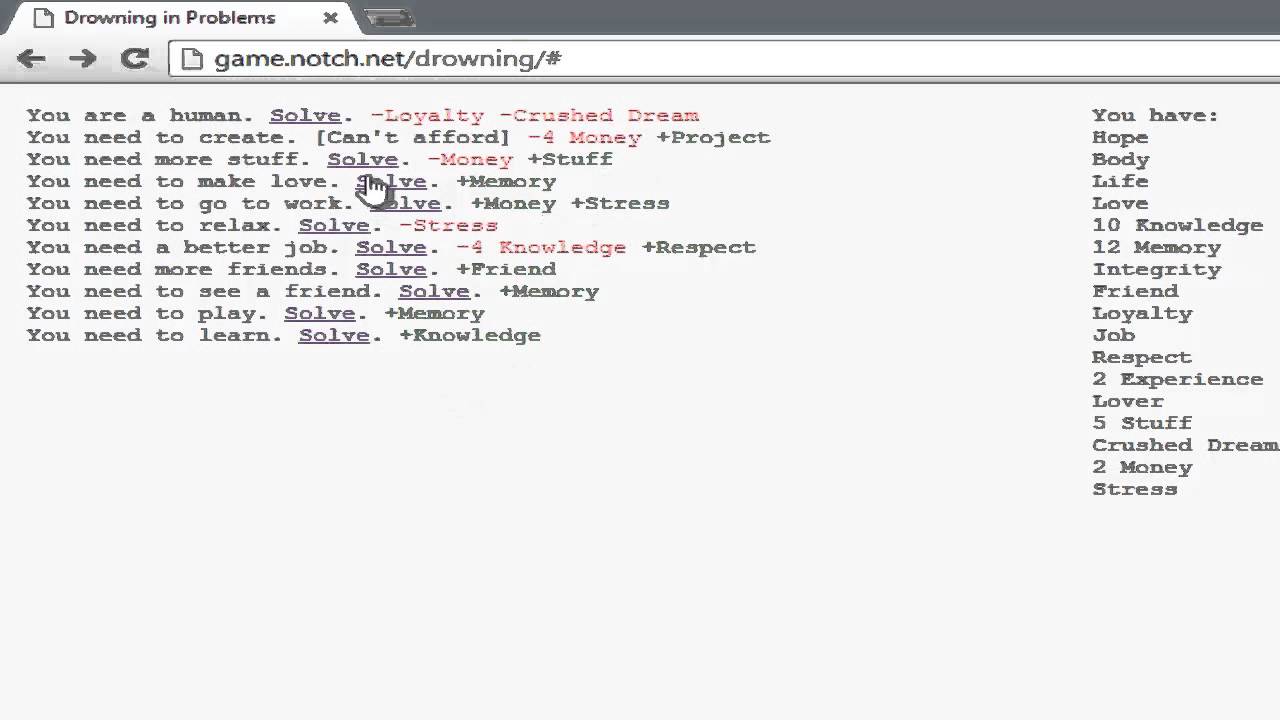 Drowning in Problems - YouTube