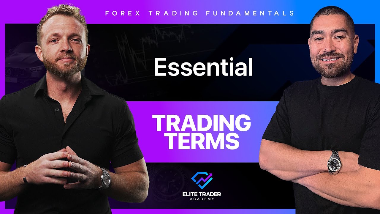 Essential Trading Terms (Intro to Forex Trading) - YouTube