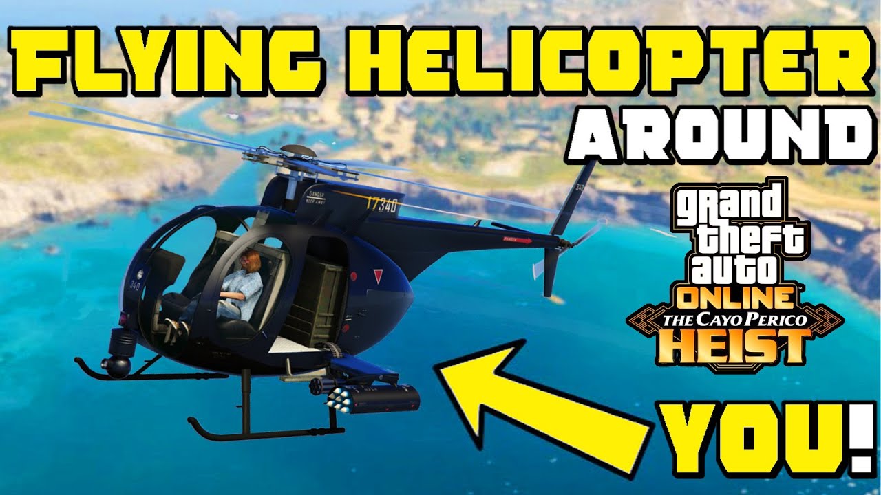 Flying Your Helicopter Around Cayo Perico (New Glitch) - The Cayo ...