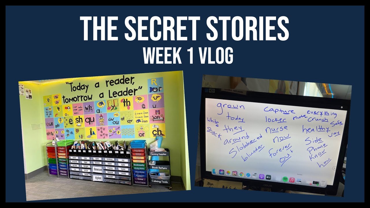 The Secret Stories Vlog | Week 1 - YouTube