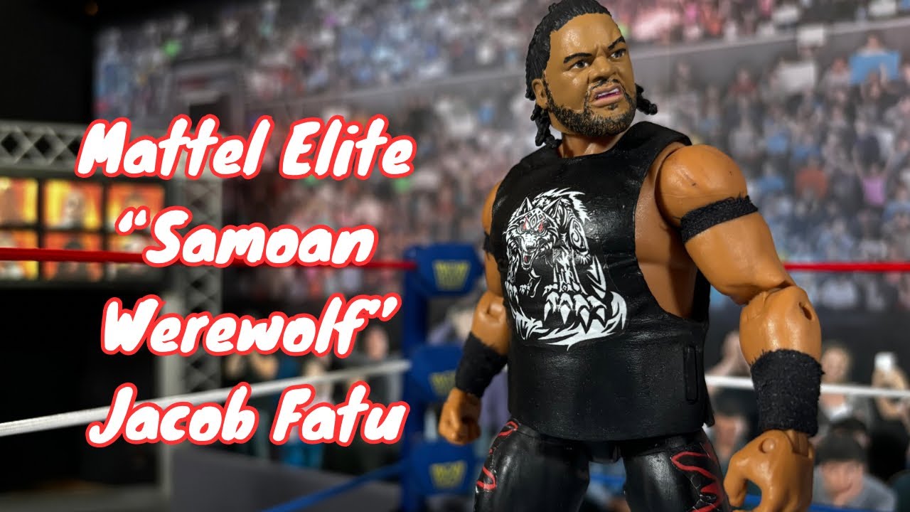 Mattel Elite Samoan Werewolf Jacob Fatu - WIP Wednesday - YouTube