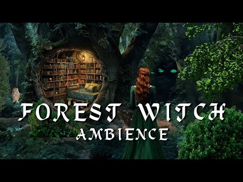 Forest Witch Ambience 🌲- Witchcraft Meditation with Forest Sounds ...