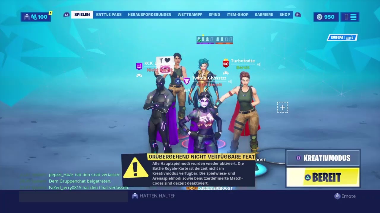 Monster Gegen Roboter Fortnite Live Event Youtube
