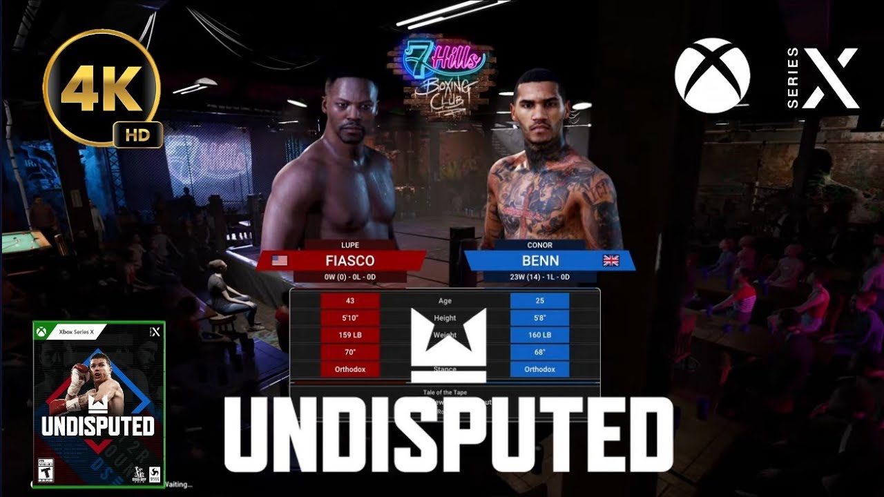 Lupe Fiasco vs Connor Penn @ 7 Hills Boxing Club Undisputed - YouTube