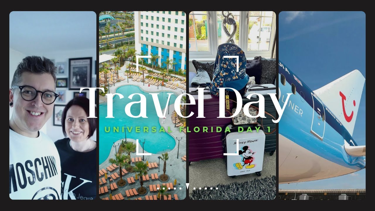 Florida Travel Day Vlog! | Birmingham - Melbourne With Tui | Universal ...
