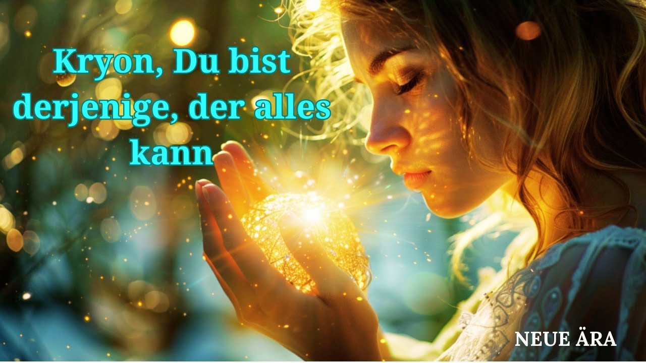 KRYON, DU BIST DERJENIGE, DER ALLES KANN ! - YouTube