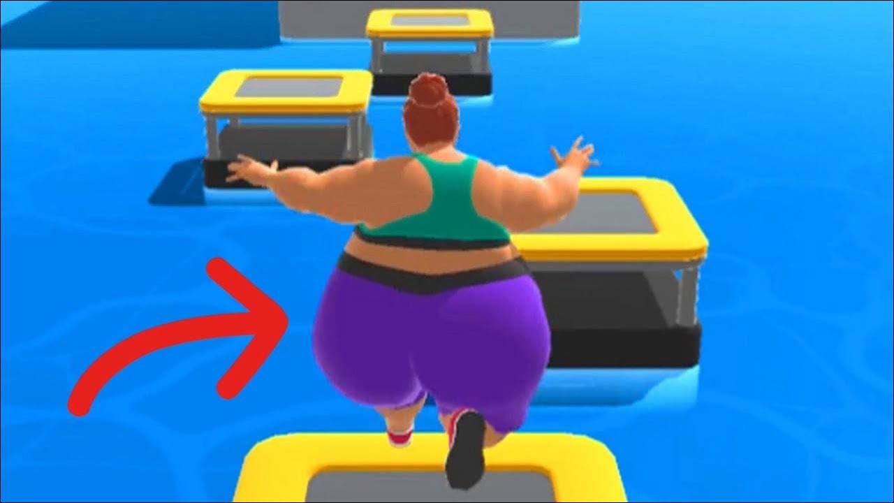 FAT 2 FIT Game All Levels Walkthrough Games Level 4-5 - YouTube