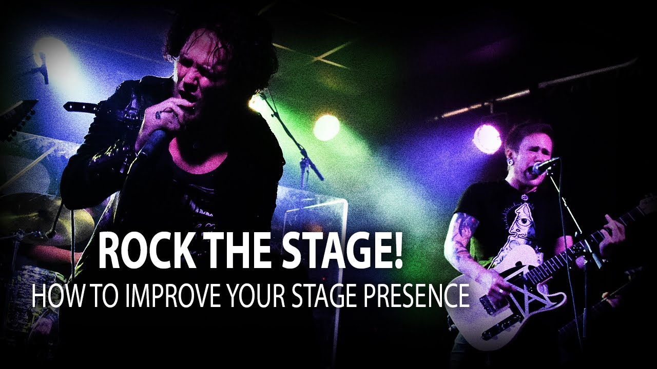 5 tips on how to improve your STAGE PRESENCE - YouTube
