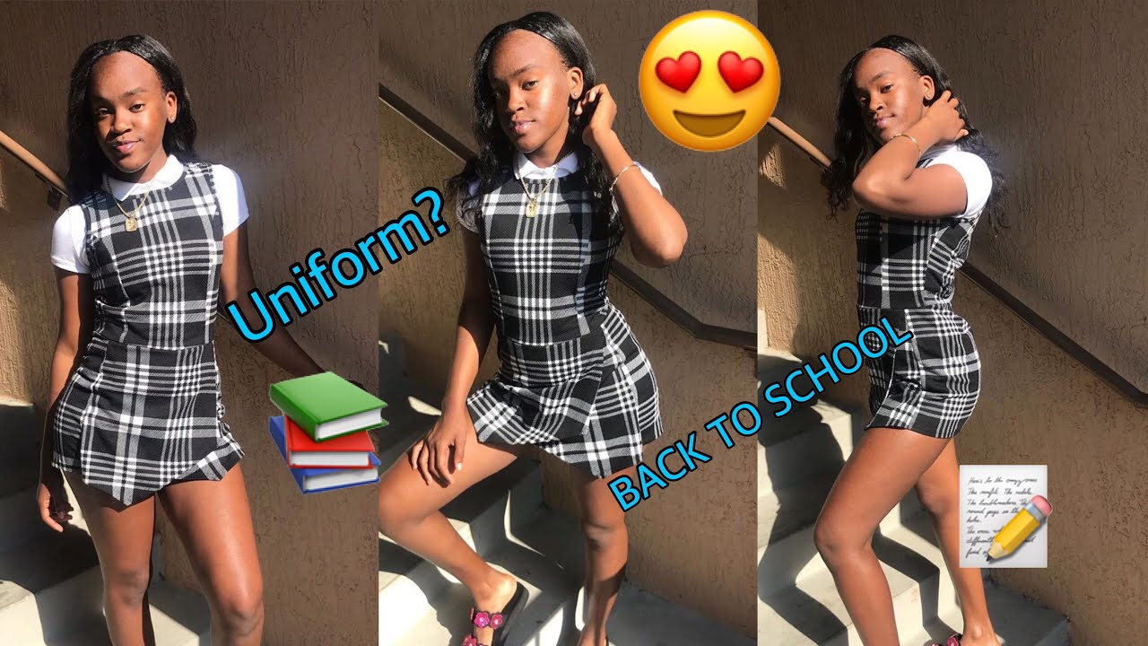 HOW TO STYLE SCHOOL UNIFORM | 4 UNIFORM IDEAS | BACK 2 SCHOOL W/ TRUE ...