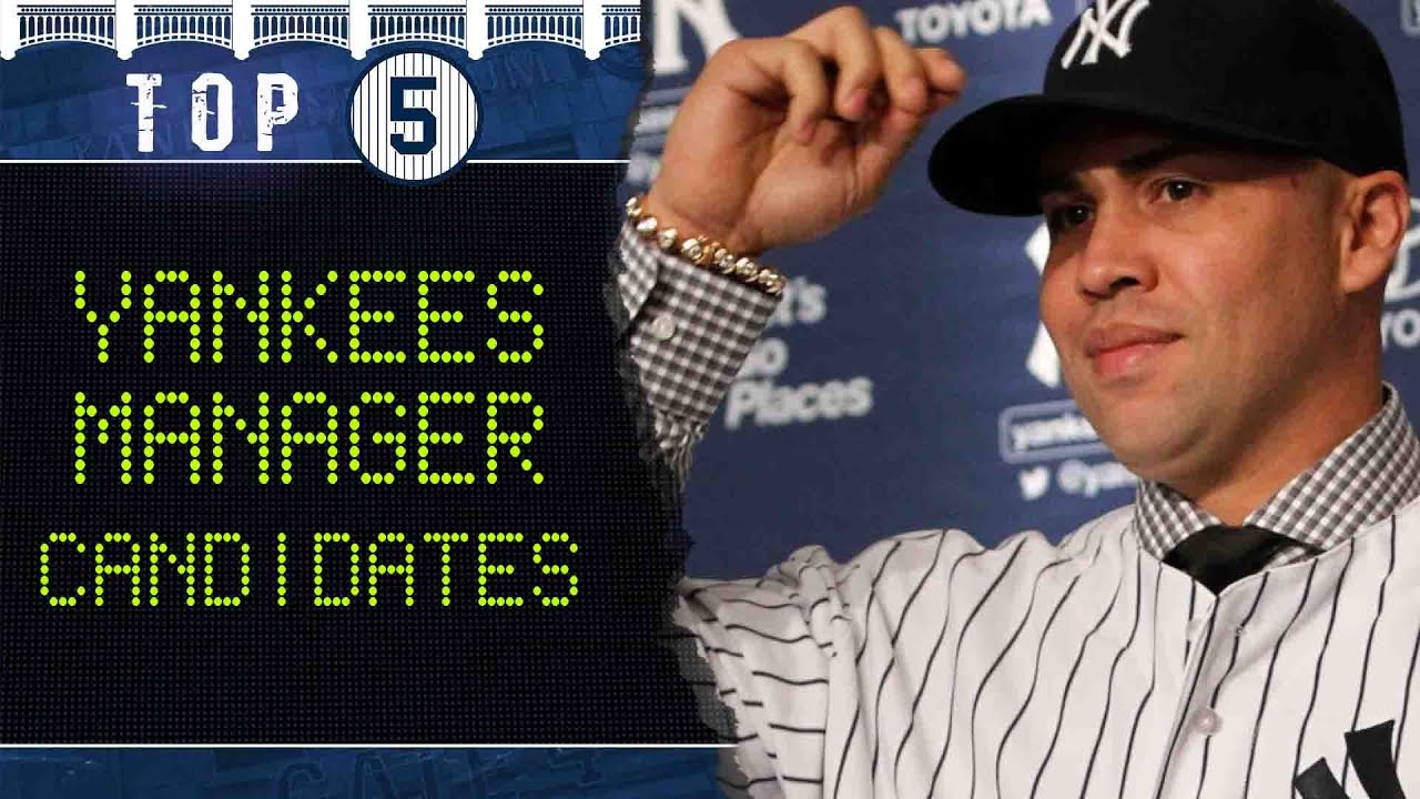 Top 5 | Yankees Manager Candidates if Aaron Boone is Fired - YouTube