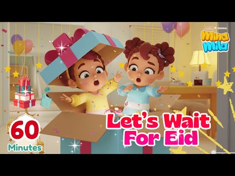 🌙 Mina & Mila | Let’s Wait for Eid 💖 Sweet Family Moments | The Makers of Omar & Hana | Durioo+
