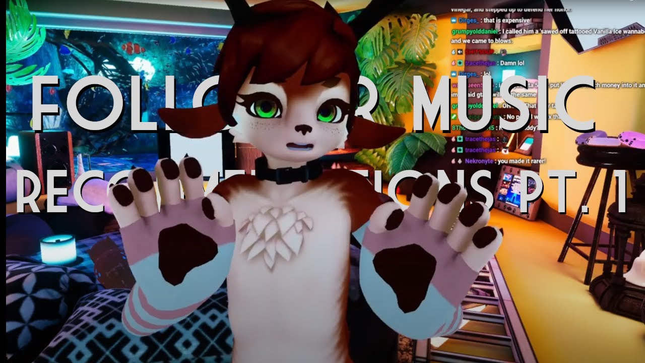VRChat Twitch Stream: Follower Music Recommends Pt 1. - YouTube