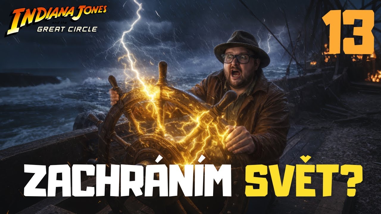 zachráním svět? - Indiana Jones and the great circle - Darien Keir ...