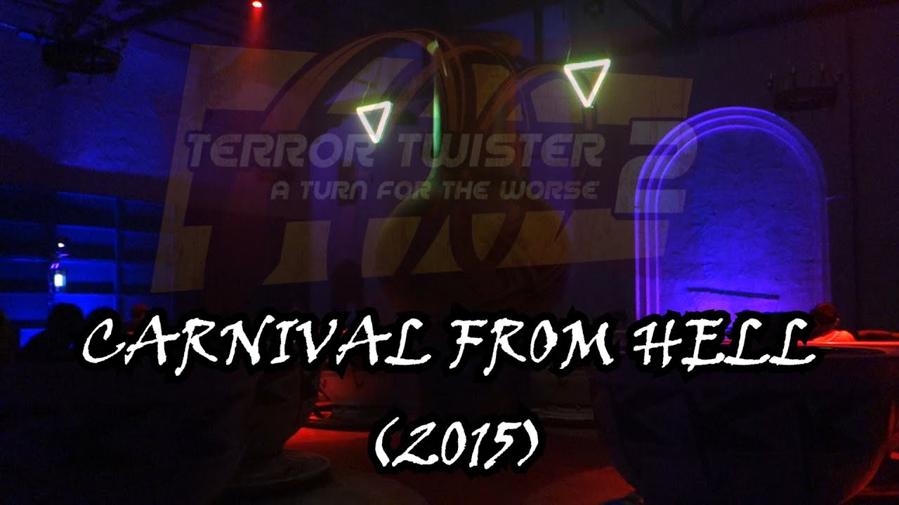 Terror Twister 2 "Carnival From Hell" 2015 At Six Flags Great America ...