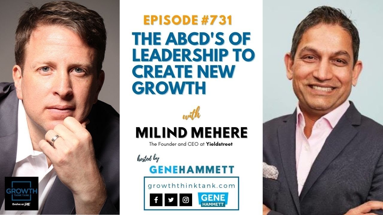 The ABCD's of Leadership to Create New Growth with Milind Mehere at ...