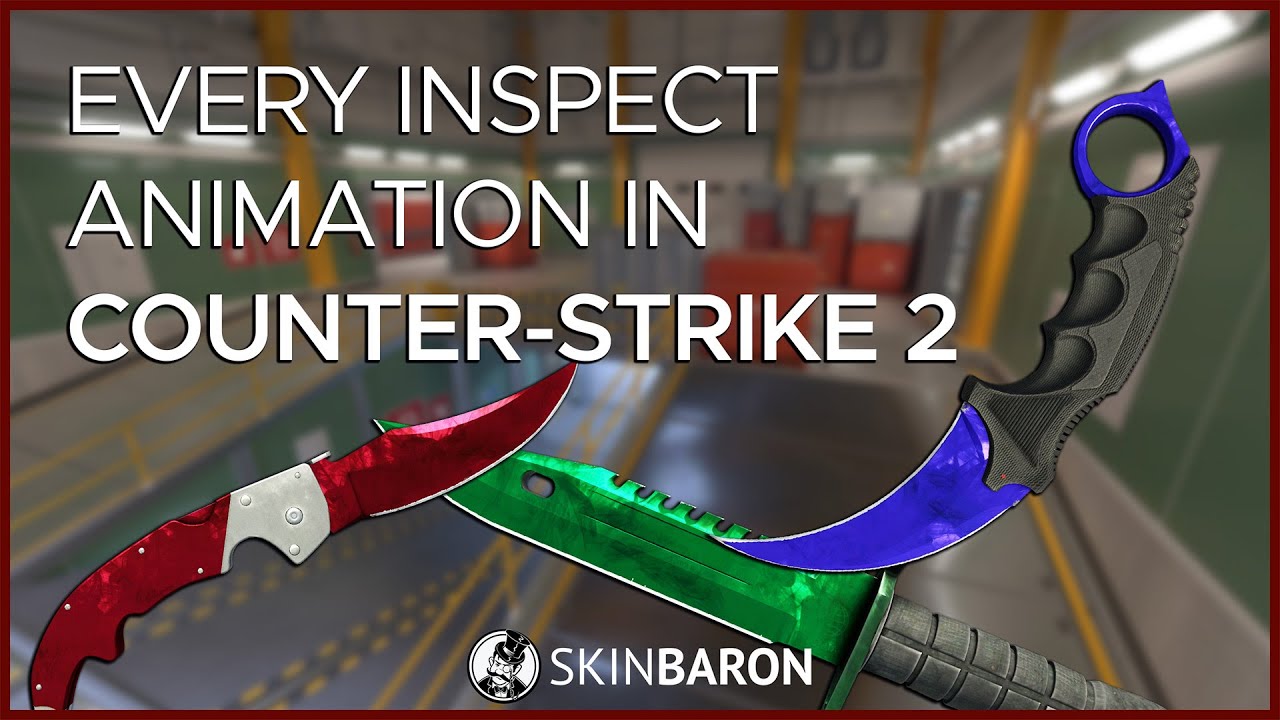 Every Knife Inspect Animation in Counter-Strike 2 - YouTube