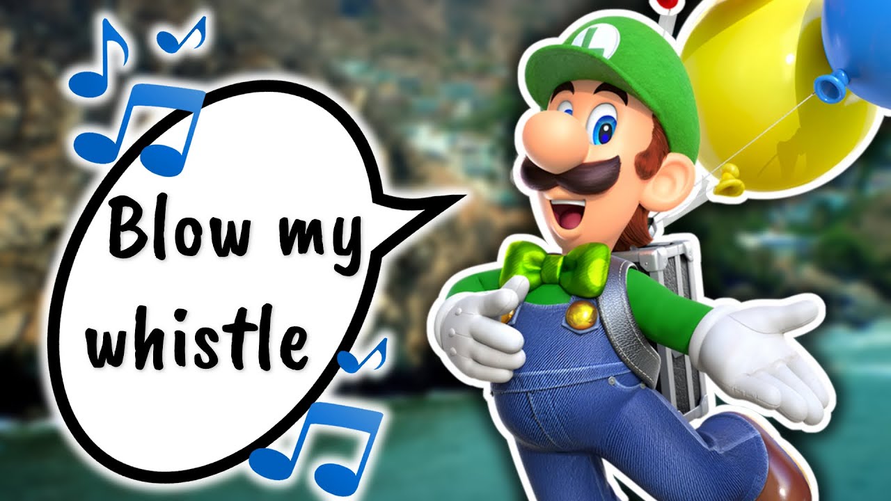 Luigi sings Whistle (AI cover)🍤 - YouTube