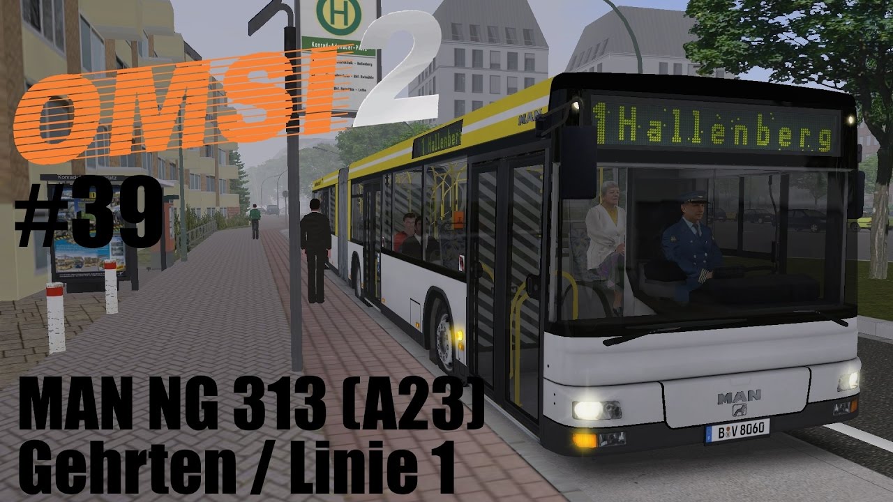 OMSI 2 #39 - AddOn MAN Stadtbusfamilie / MAN NG 313 (A23) | Let's Play ...