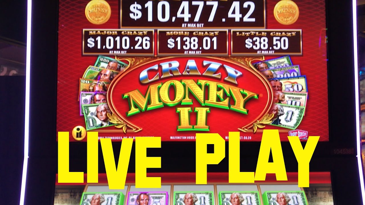 Crazy Money II Live play at max bet $3.20 IT Slot Machine - YouTube